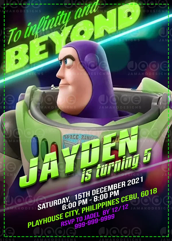 Buzz Lightyear To Infinity And Beyond Poster