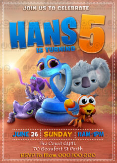 Digital Back to the outback design for kids - Jamakodesigns